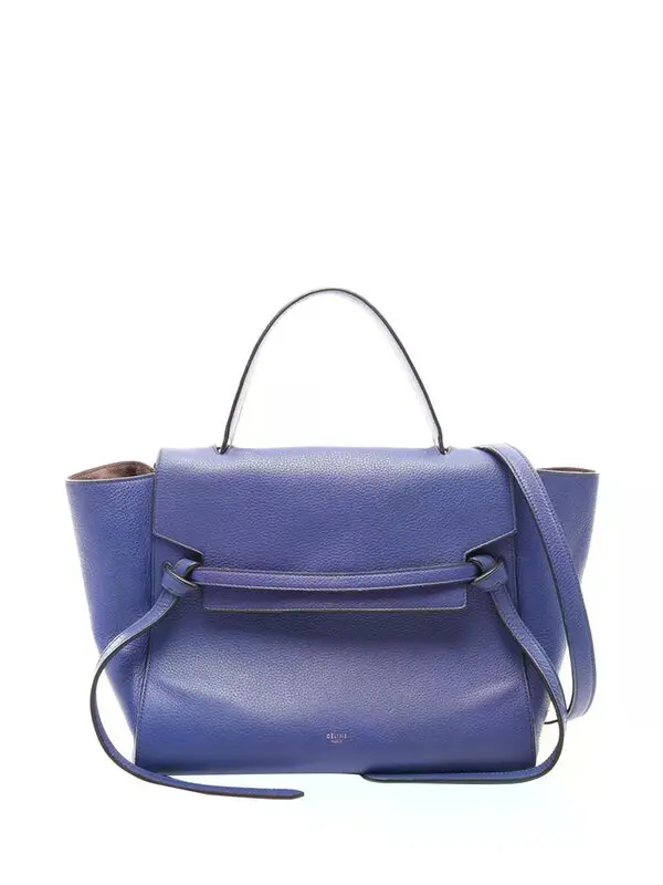Celine 2010-2026 Mini Grained Calfskin Belt Bag Satchel