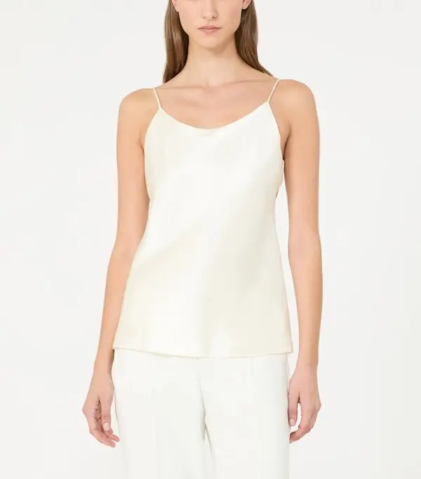 Max Mara Silk Satin Cami Top