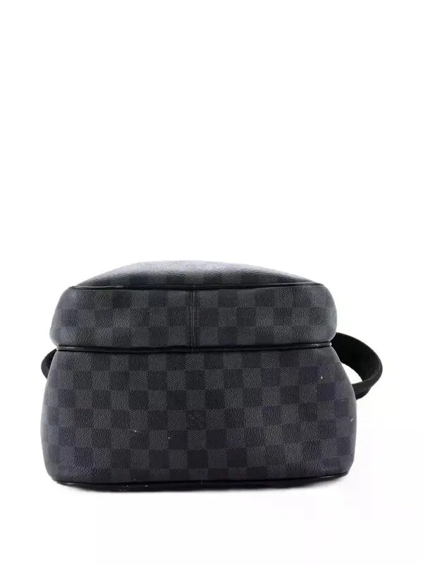 LOUIS VUITTON Michael Nm Damier Graphite Backpack - Black