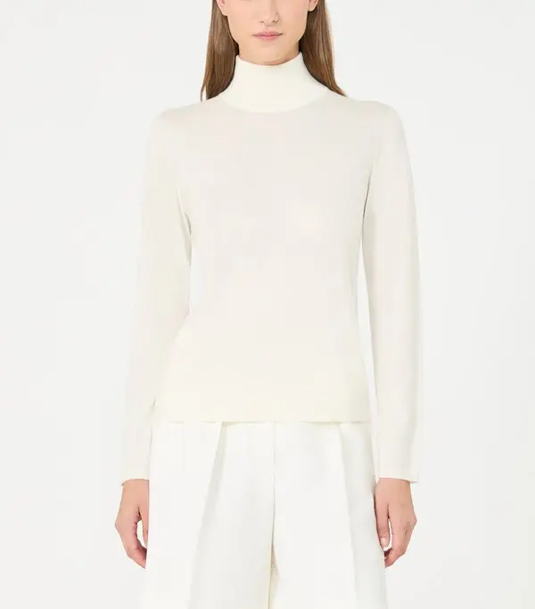 Max Mara Cashmere Funnel-neck Sweater
