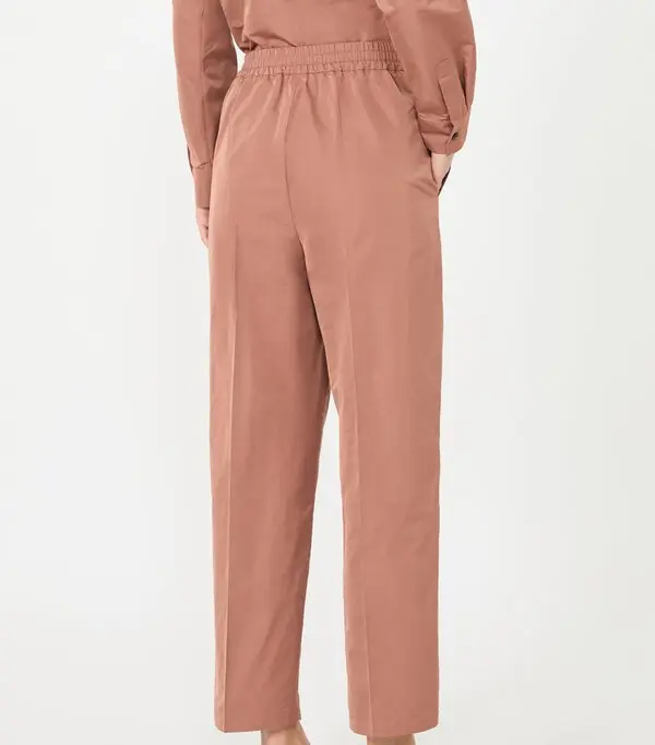 Max Mara Elasticated-waist Tapered Trousers
