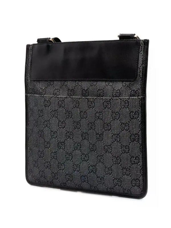 Gucci 2000-2015 Gg Denim Crossbody Bag