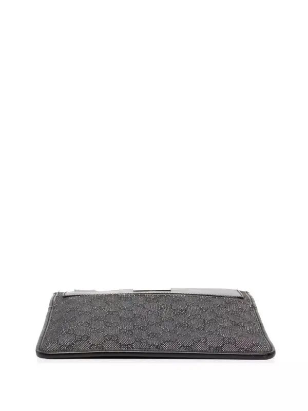Gucci 2000-2015 Gg Denim Crossbody Bag