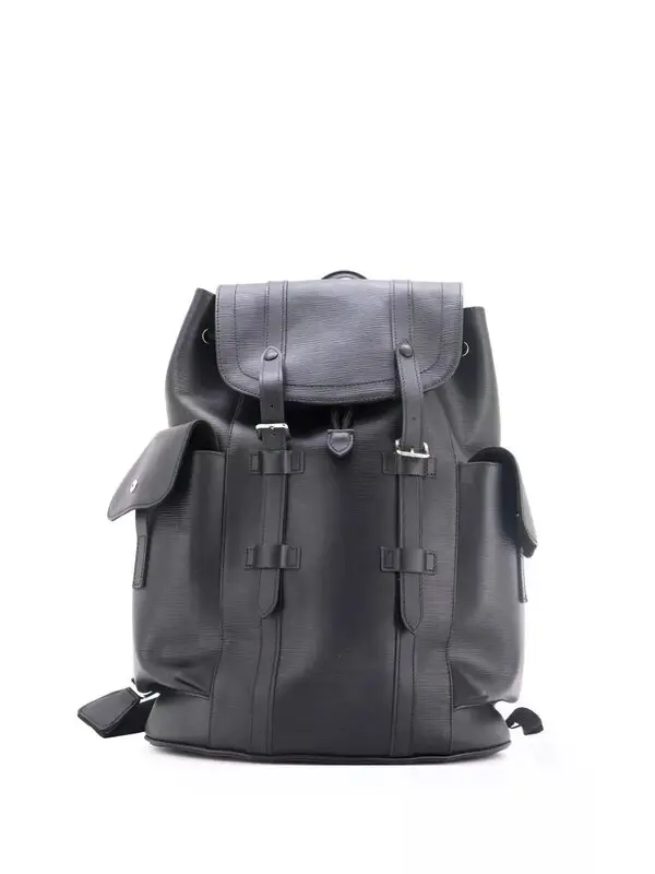 LOUIS VUITTON Christopher Epi Leather Pm Backpack - Black
