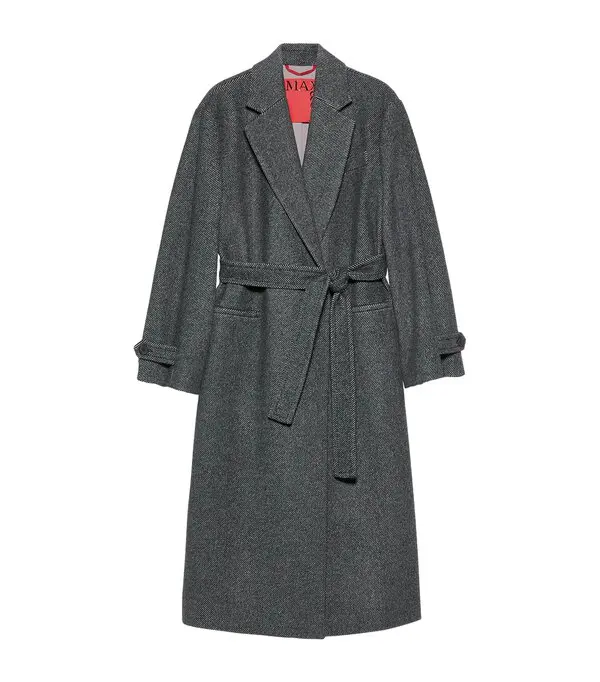 Max & Co. Virgin Wool Belted Coat