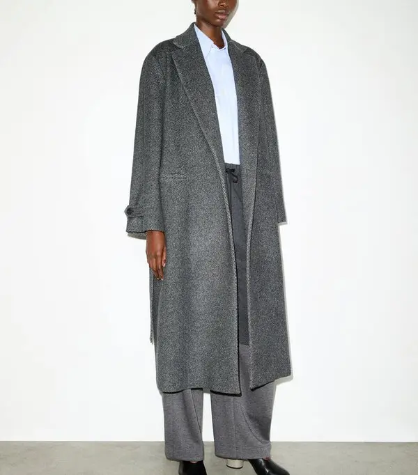 Max & Co. Virgin Wool Belted Coat