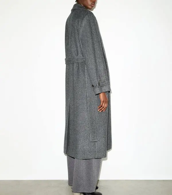 Max & Co. Virgin Wool Belted Coat
