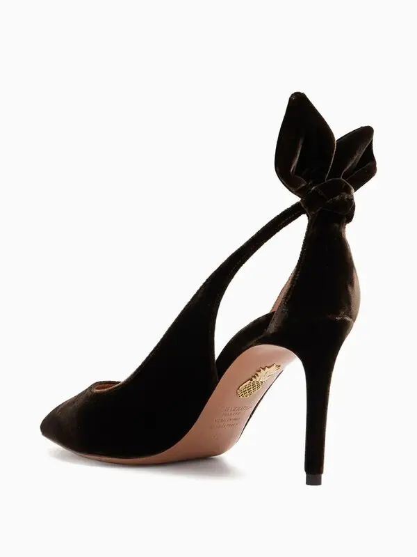 AQUAZZURA 85mm Bow-tie Pumps