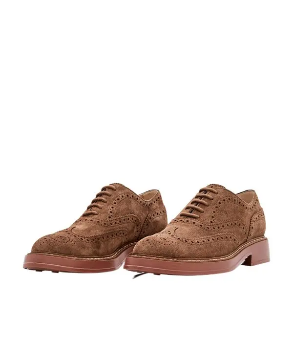 TOD'S Round Toe Lace-up Brogues