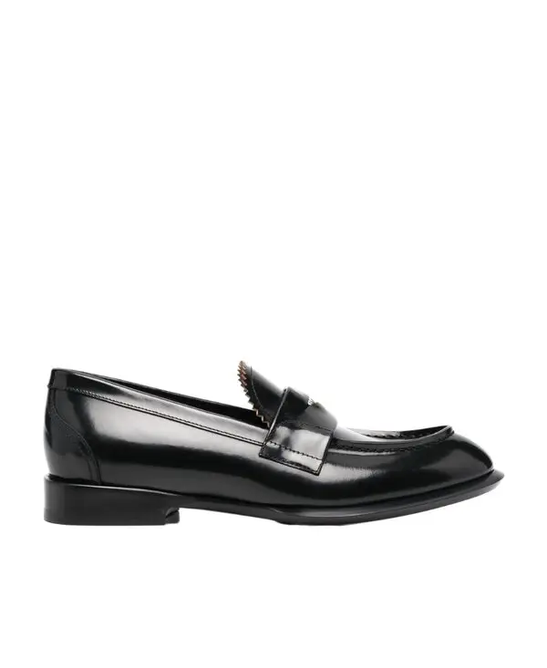 Alexander McQueen Seal Logo Loafers