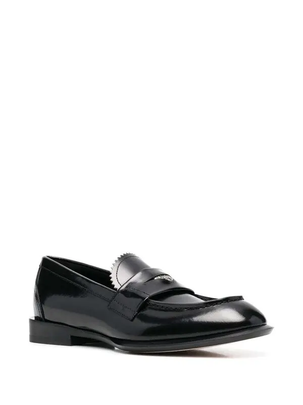 Alexander McQueen Seal Logo Loafers
