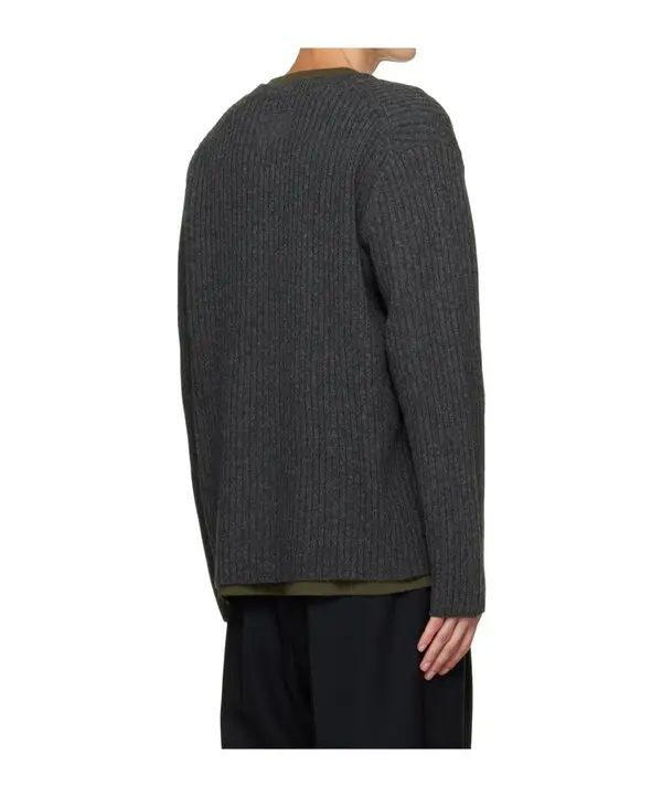 Helmut Lang Long-sleeve Knit Cardigan