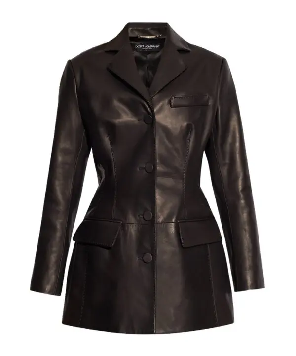 Dolce & Gabbana Dolce Gabbana Fitted Waist Turlington Jacket