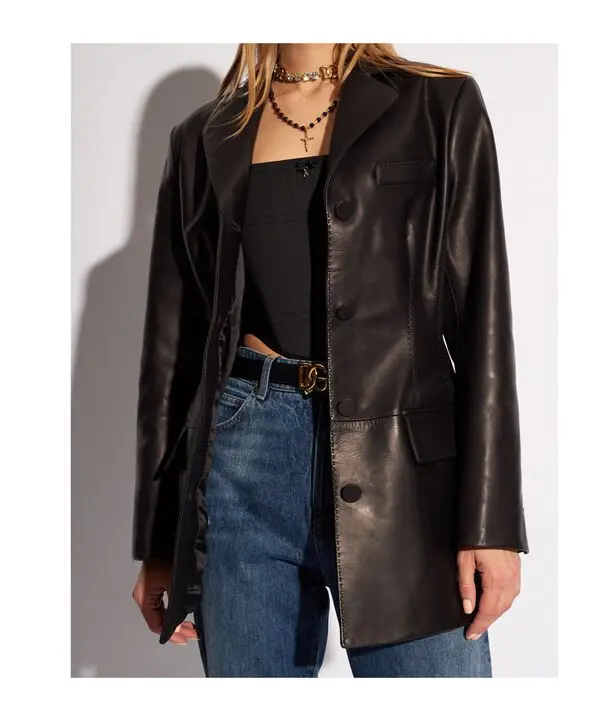 Dolce & Gabbana Dolce Gabbana Fitted Waist Turlington Jacket