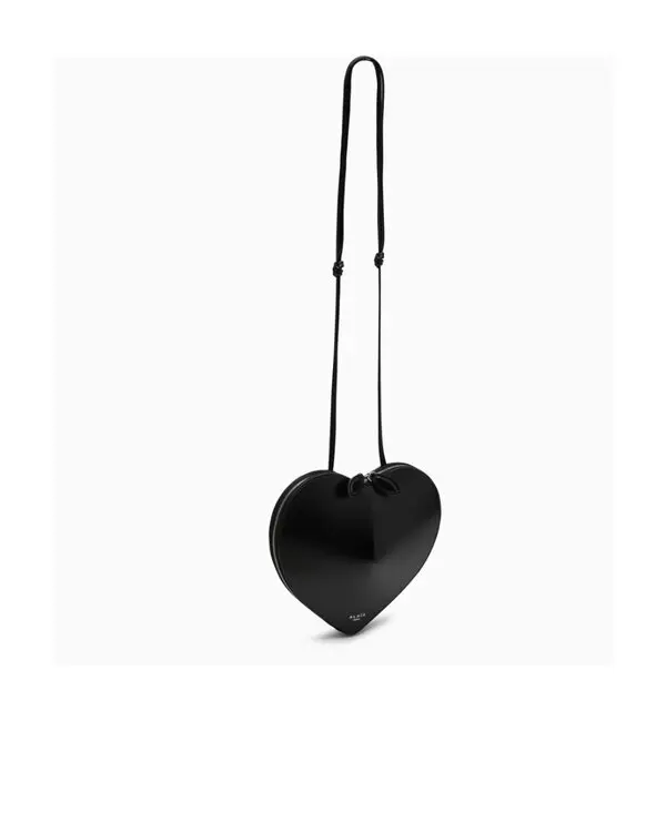 Alaïa Heart-shaped Shoulder Bag - Black