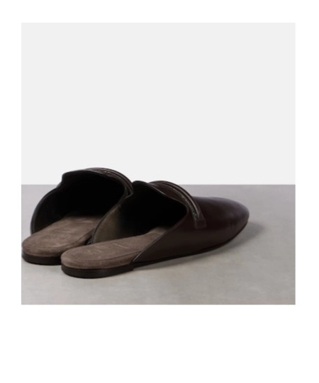Brunello Cucinelli Leather Mules