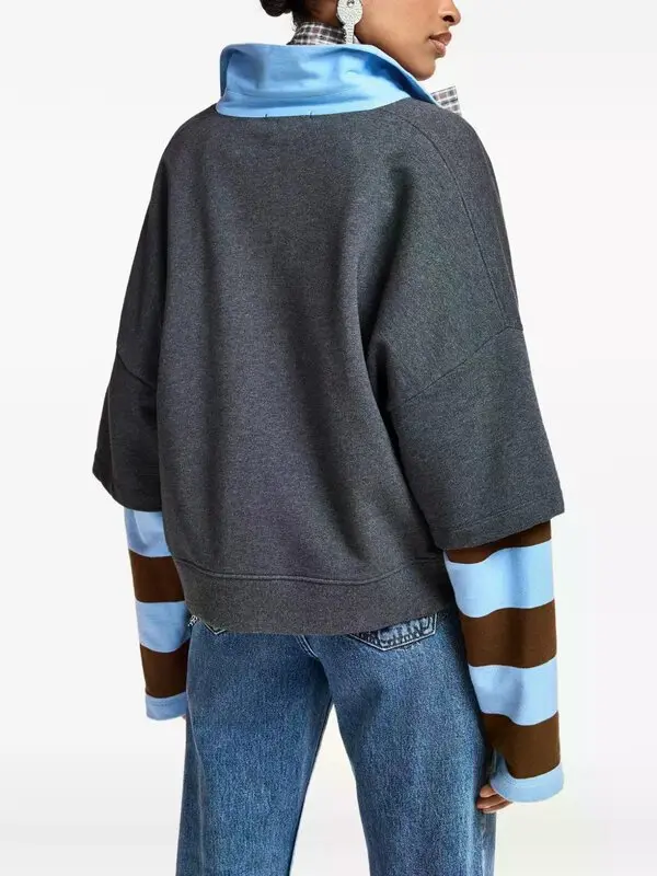 Essentiel Antwerp Kantelou Polo-collar Sweatshirt