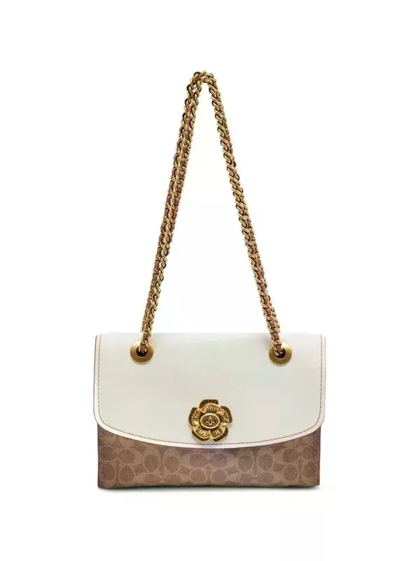 COACH Parker Chain-strap Shoulder Bag - Neutrals