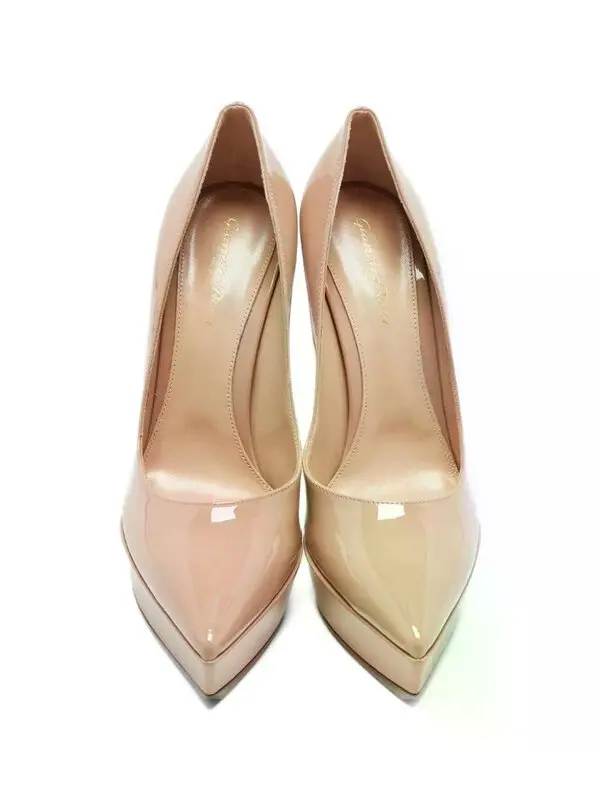 GIANVITO ROSSI Point-toe Platform Pumps