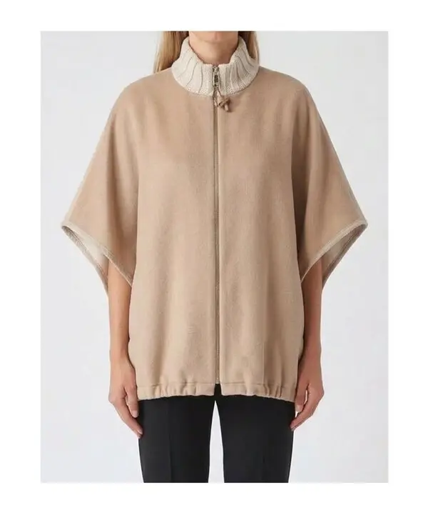 Fabiana Filippi Zip-up Cape