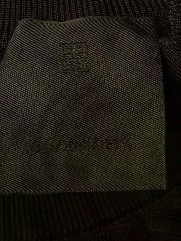 Givenchy Monogram Jacquard Mock Neck Tank Top