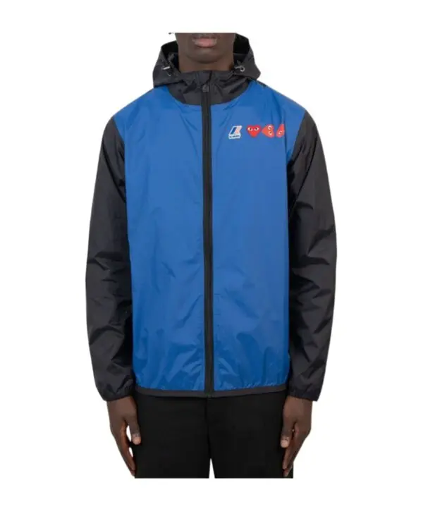 Play Comme Des Garcon Hooded Casual Jacket