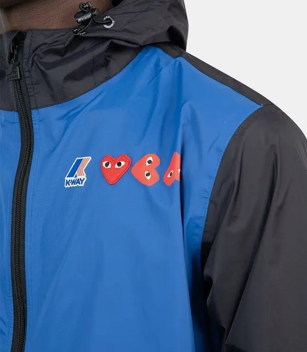 Play Comme Des Garcon Hooded Casual Jacket