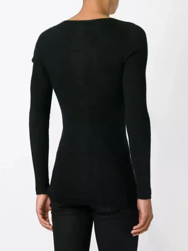 Rick Owens Scoop Neck Sweater