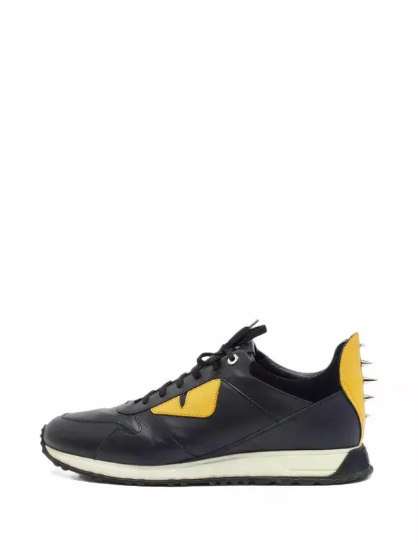 Fendi Monster Eyes Spiked-details Sneakers