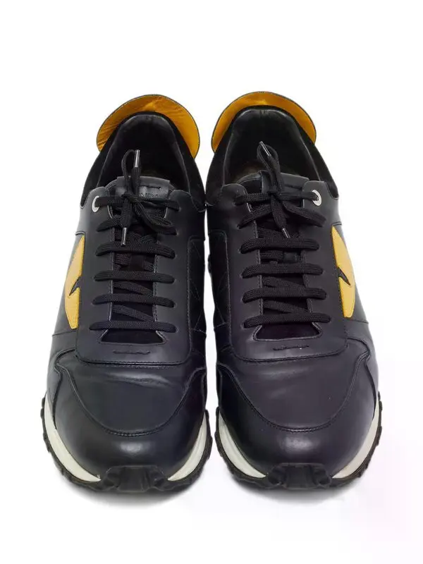 Fendi Monster Eyes Spiked-details Sneakers