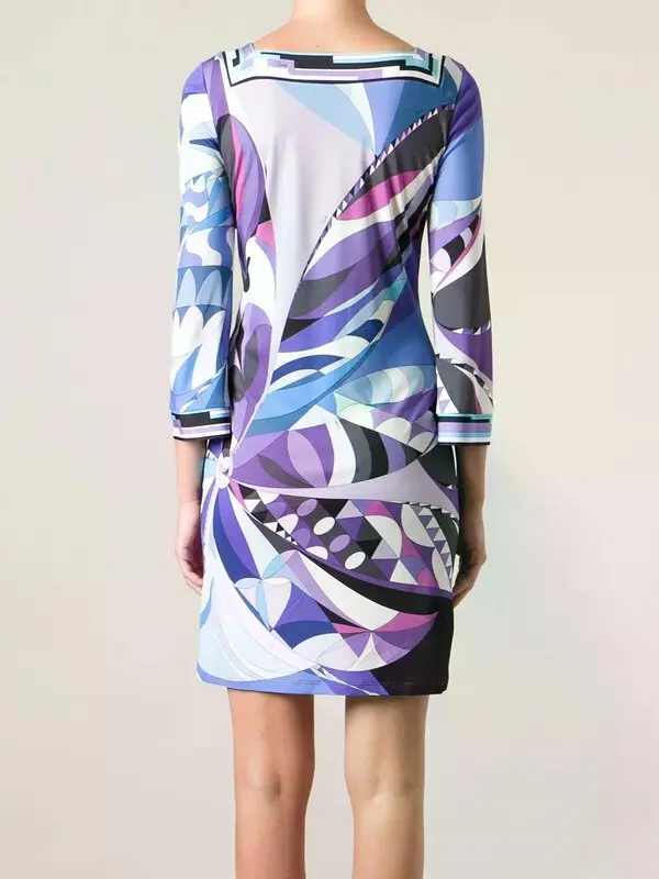 Emilio Pucci Psychedelic Print Dress