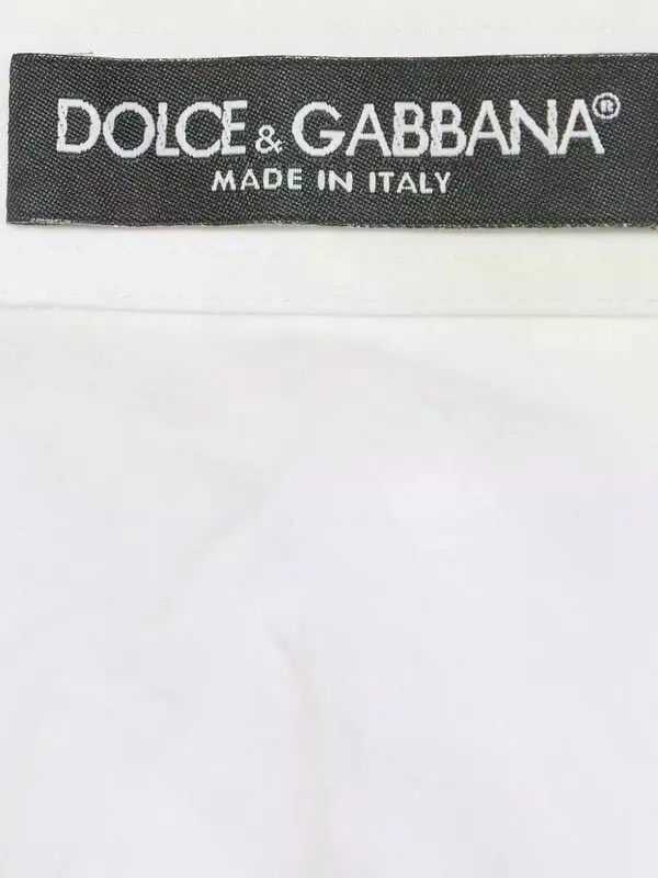 Dolce & Gabbana Lace-trim Button-up Shirt