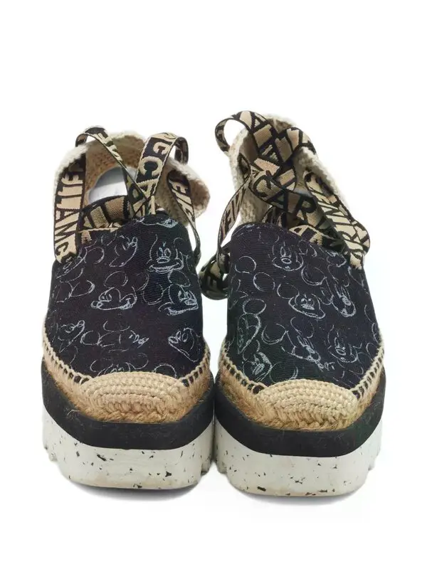 Stella McCartney X Disney Print Platform Wedge Sandals