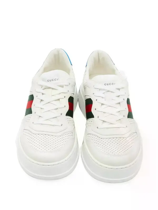 Gucci Chunky B Web Sneakers