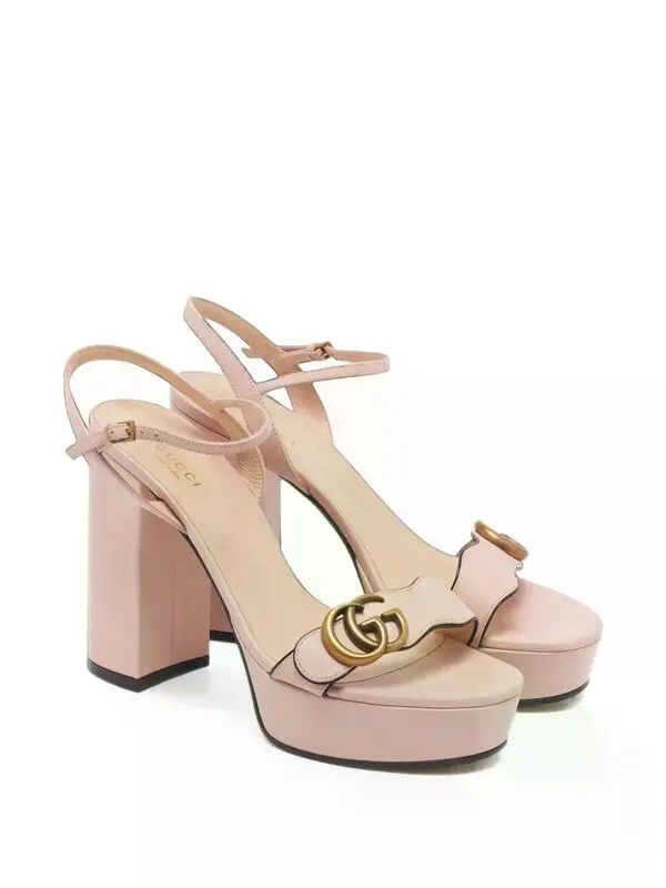 Gucci Gg Marmont Platform Sandals