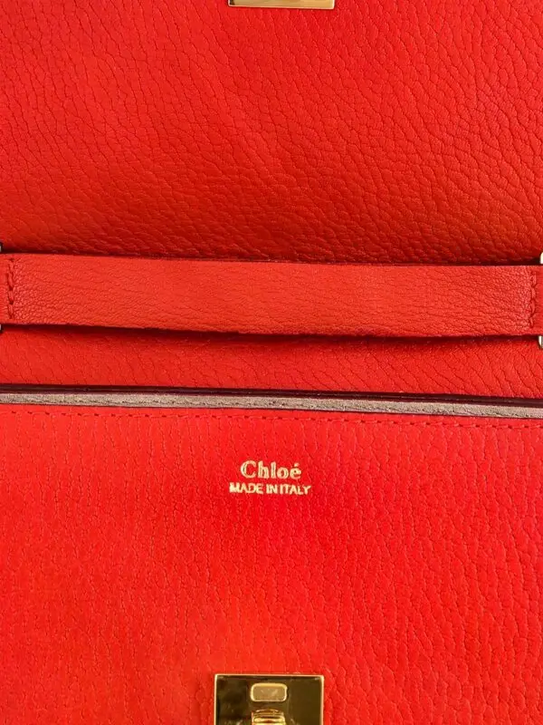 Chloé Drew Leather Small Crossbody Bag