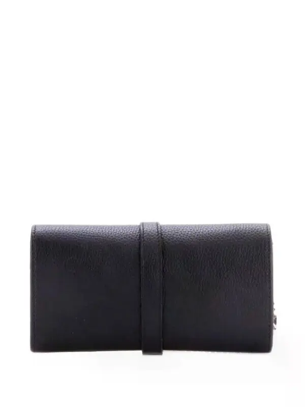 Gucci Jackie 1961 Continental Chain Wallet Leather Crossbody Bag - Black
