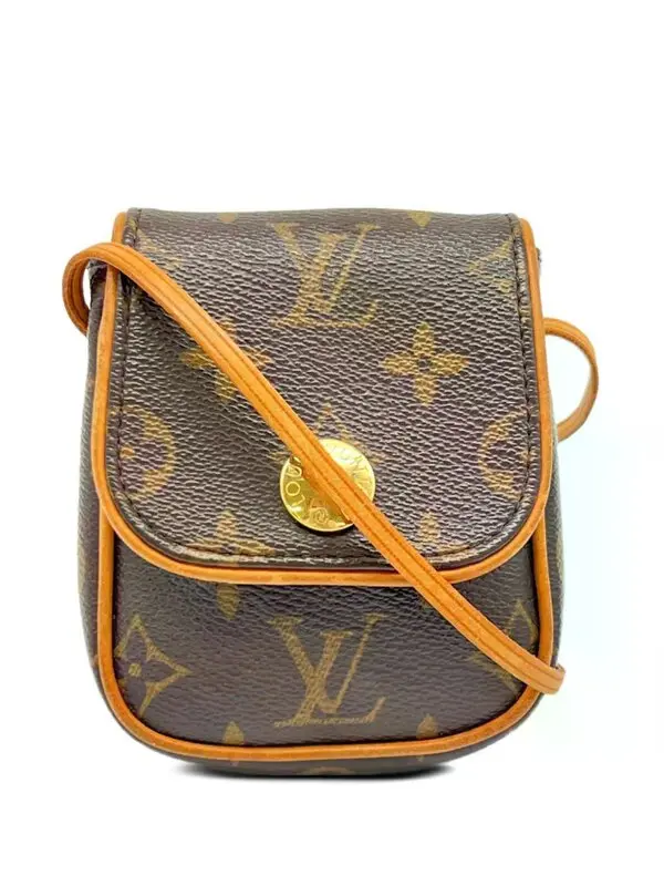 LOUIS VUITTON 2006 Monogram Pochette Cancun Crossbody Bag