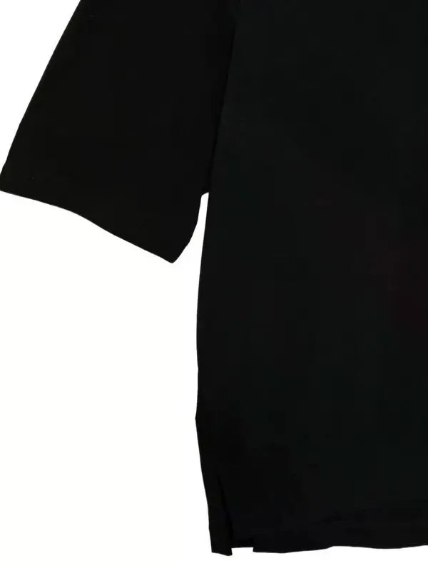 Comme Des Garçons Ribbed-knit Crew-neck T-shirt