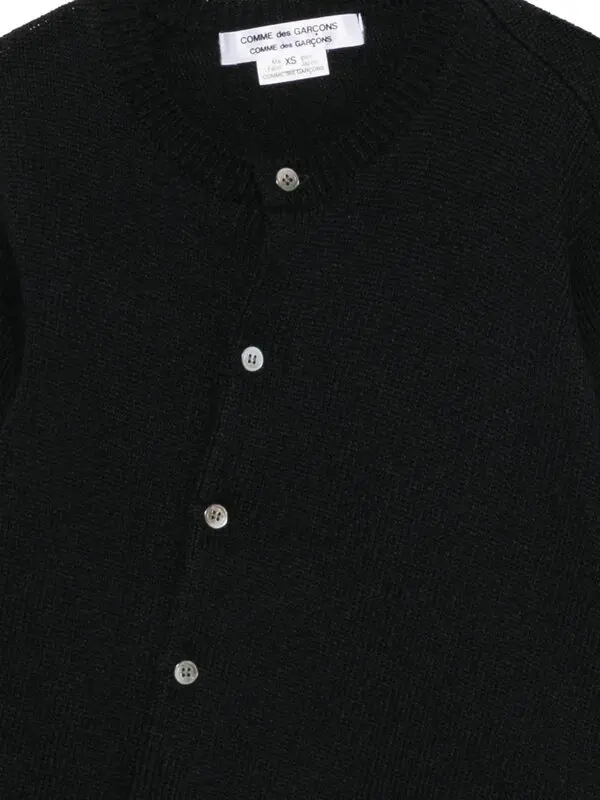 Comme Des Garçons Asymetric Knitted Sweater