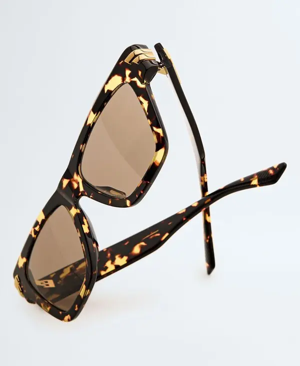 Bottega Veneta Mitre Cat Eye Sunglasses