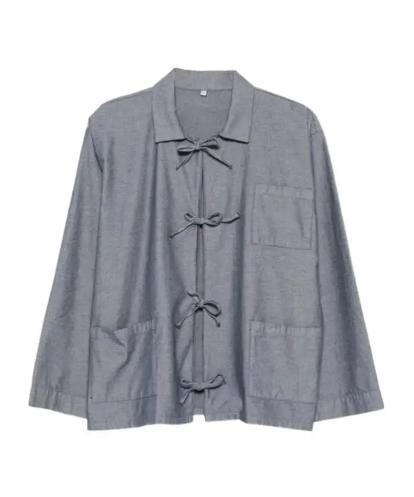 BASERANGE Long-sleeved Top - Gray