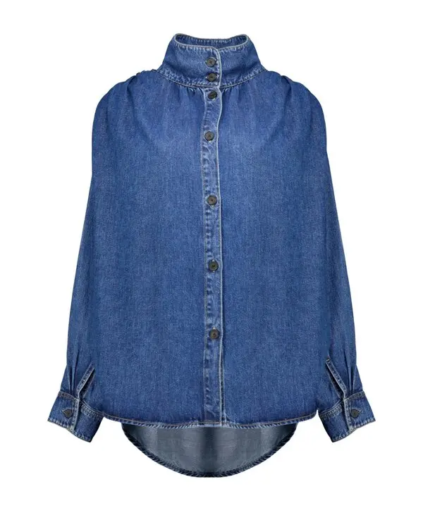 IRO PARIS Julie Fluid Denim Shirt - No