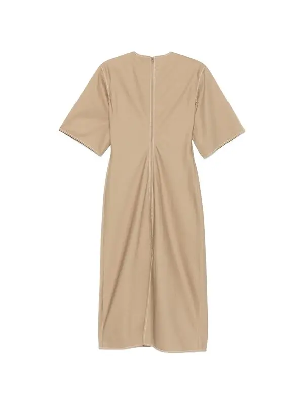 AMI Paris Topstitch Dress - No