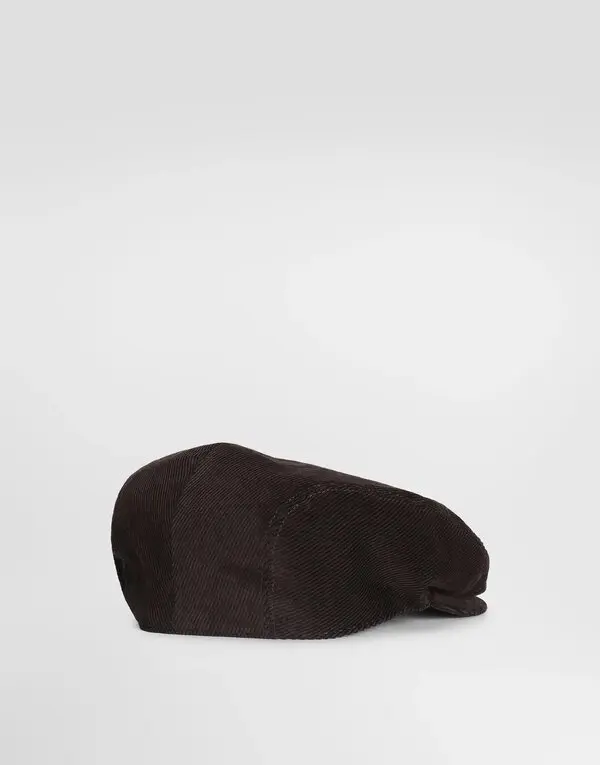 Dolce & Gabbana Dolce Gabbana Corduroy Flat Cap