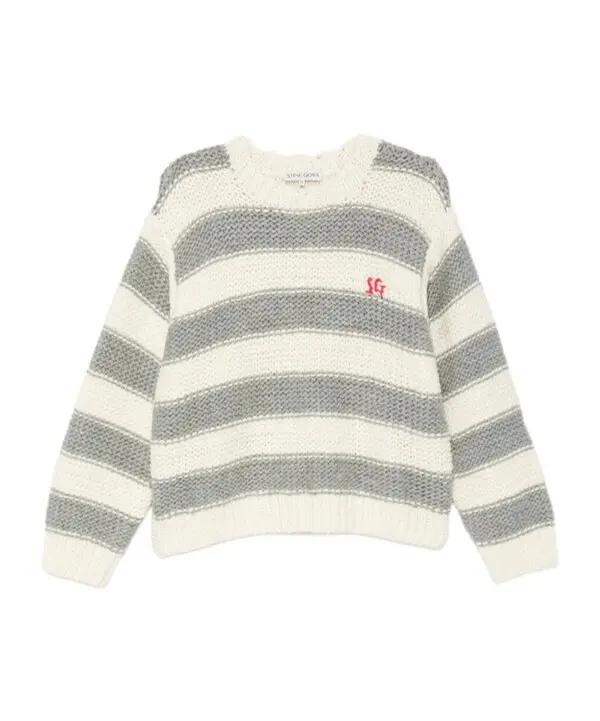 Stine Goya Striped Chunky-knit Sweater - No