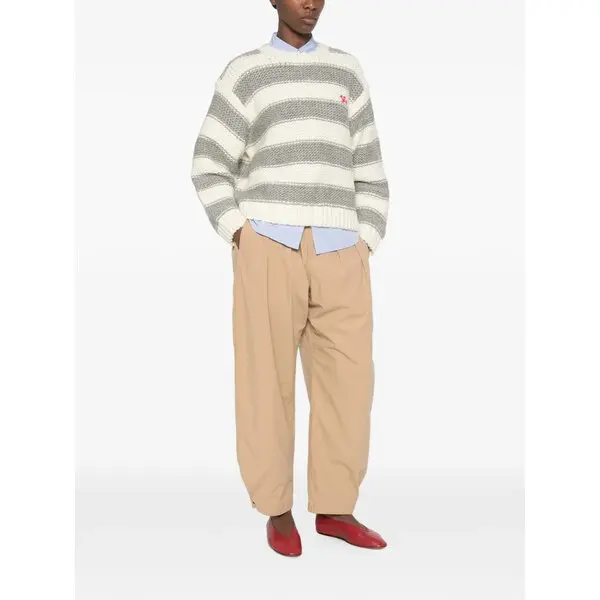 Stine Goya Striped Chunky-knit Sweater - No