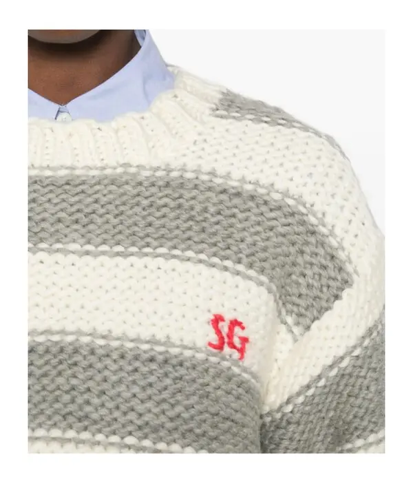 Stine Goya Striped Chunky-knit Sweater - No