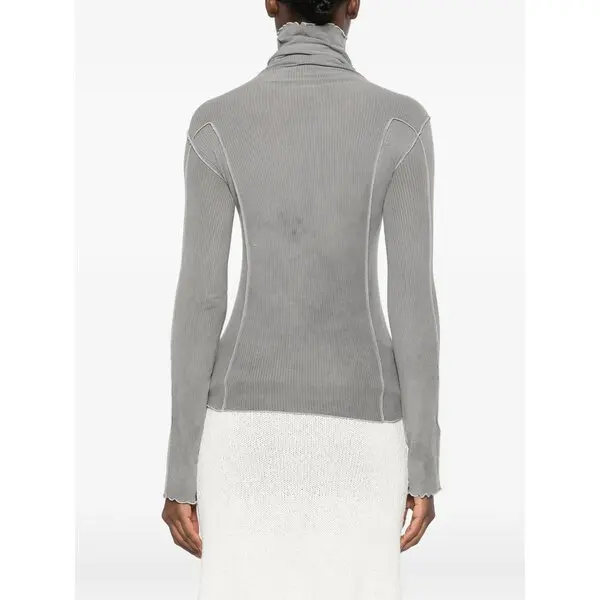 BASERANGE Long-sleeve High-neck Pullover - No