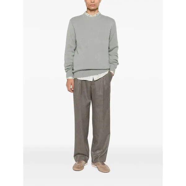 Soft Goat Long-sleeve Knit Top